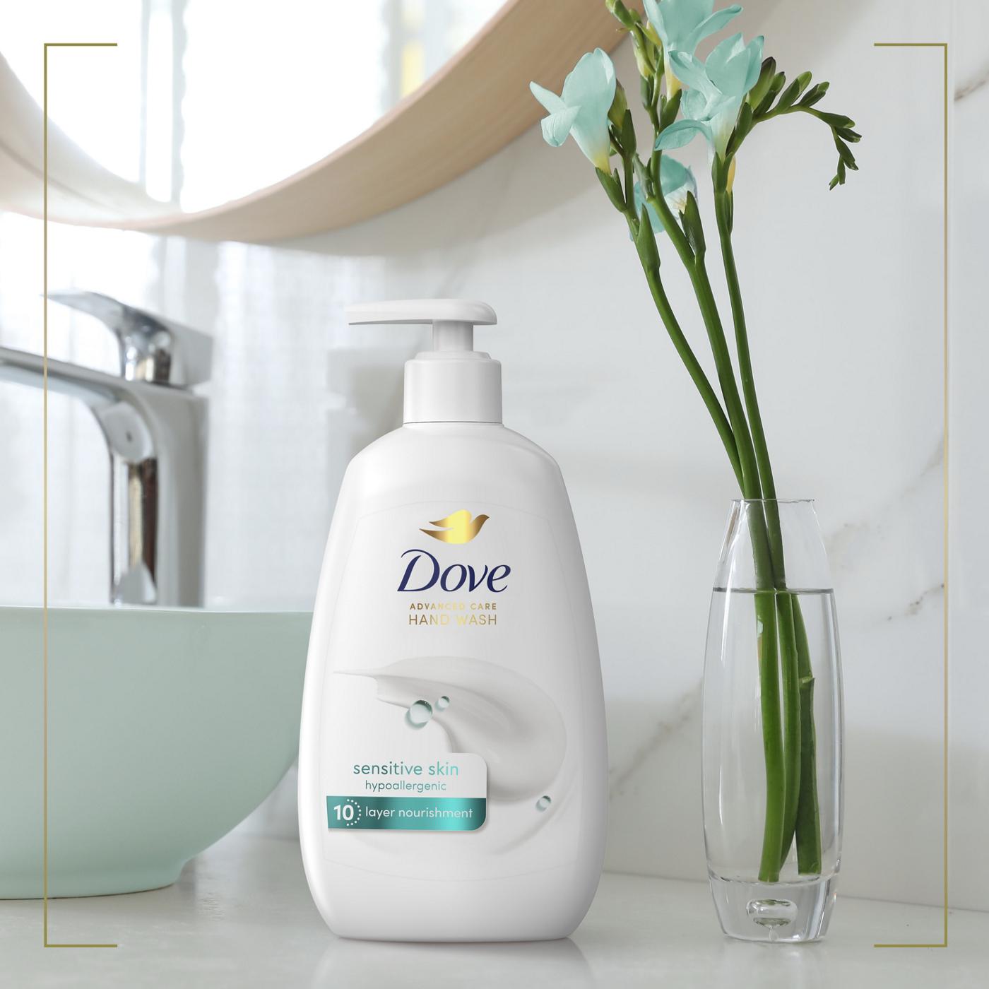 Dove Advanced Care Sensitive Skin Hand Wash - Shop Hand & bar soap at H-E-B