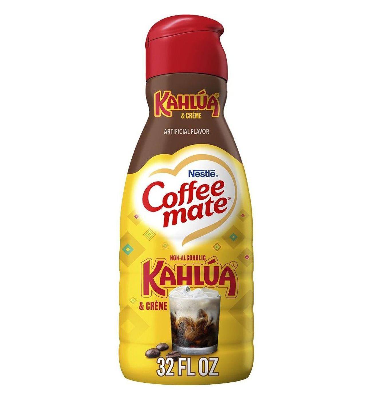 Nestle Coffee Mate Liquid Coffee Creamer - Kahlua & Creme - Shop Coffee ...