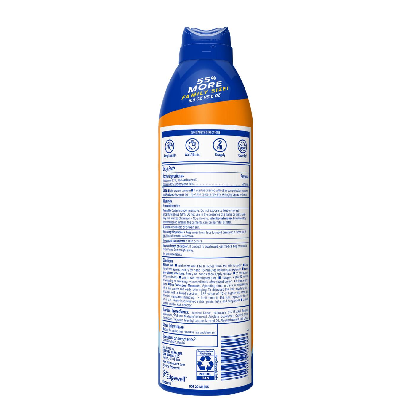 Banana Boat Sport Coolzone Clear Sunscreen Spray - SPF 50 - Shop ...