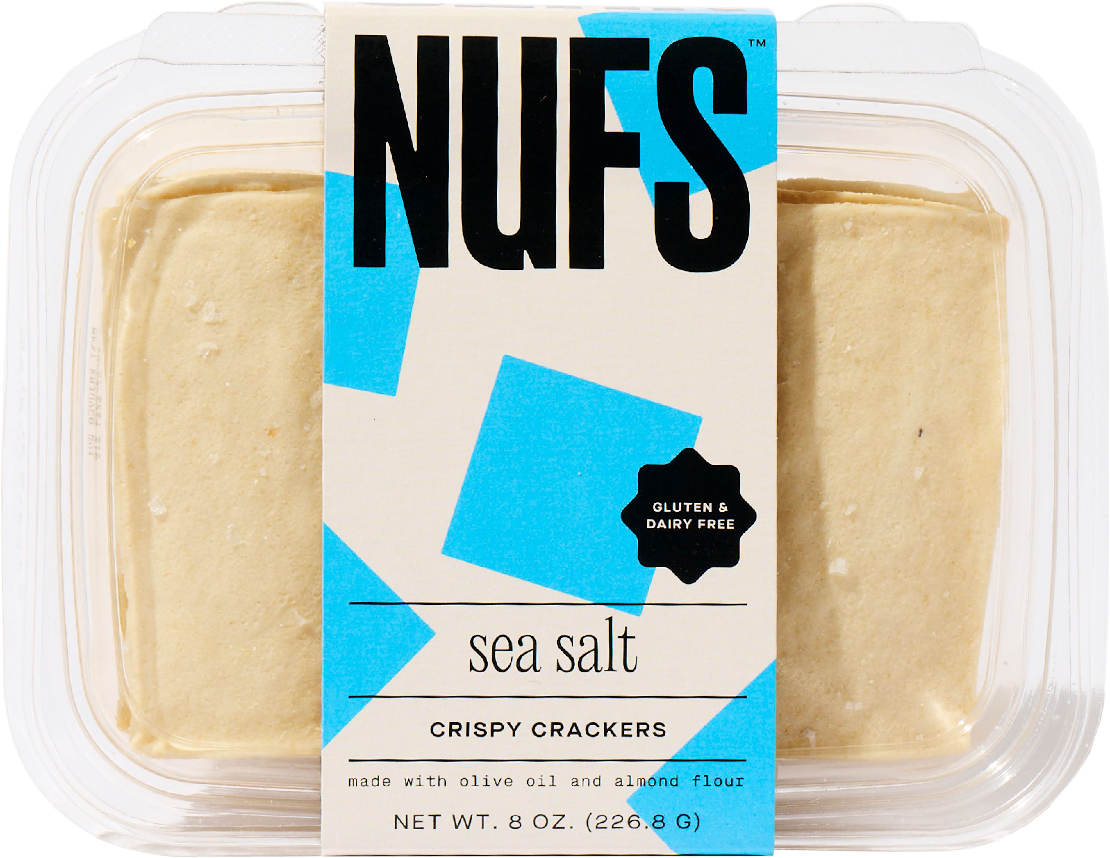Nufs Sea Salt Crispy Crackers - Shop at H-E-B
