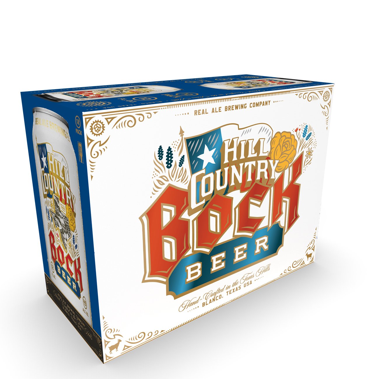 Real Ale Hill Country Bock Craft Beer 12 pk Cans - Shop Beer at H-E-B
