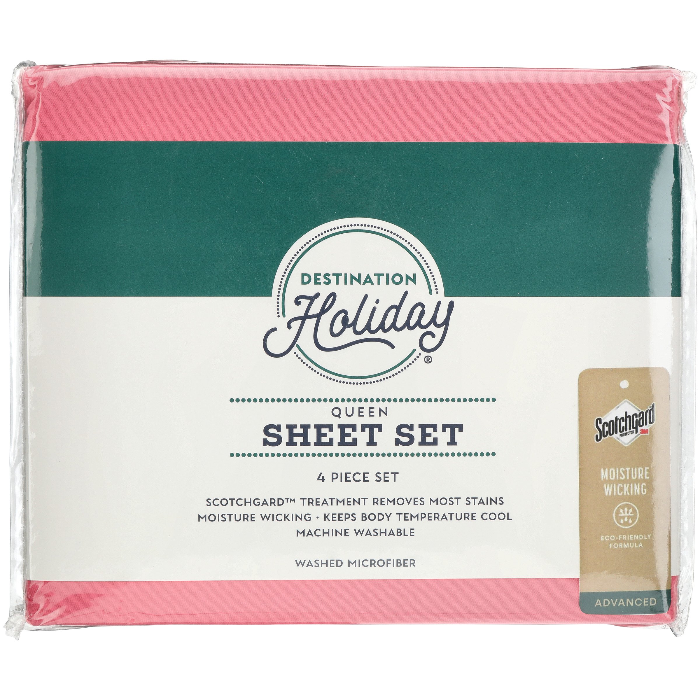 Destination Holiday Sheet Set - Pink, 4 pc - Shop Sheet sets ...