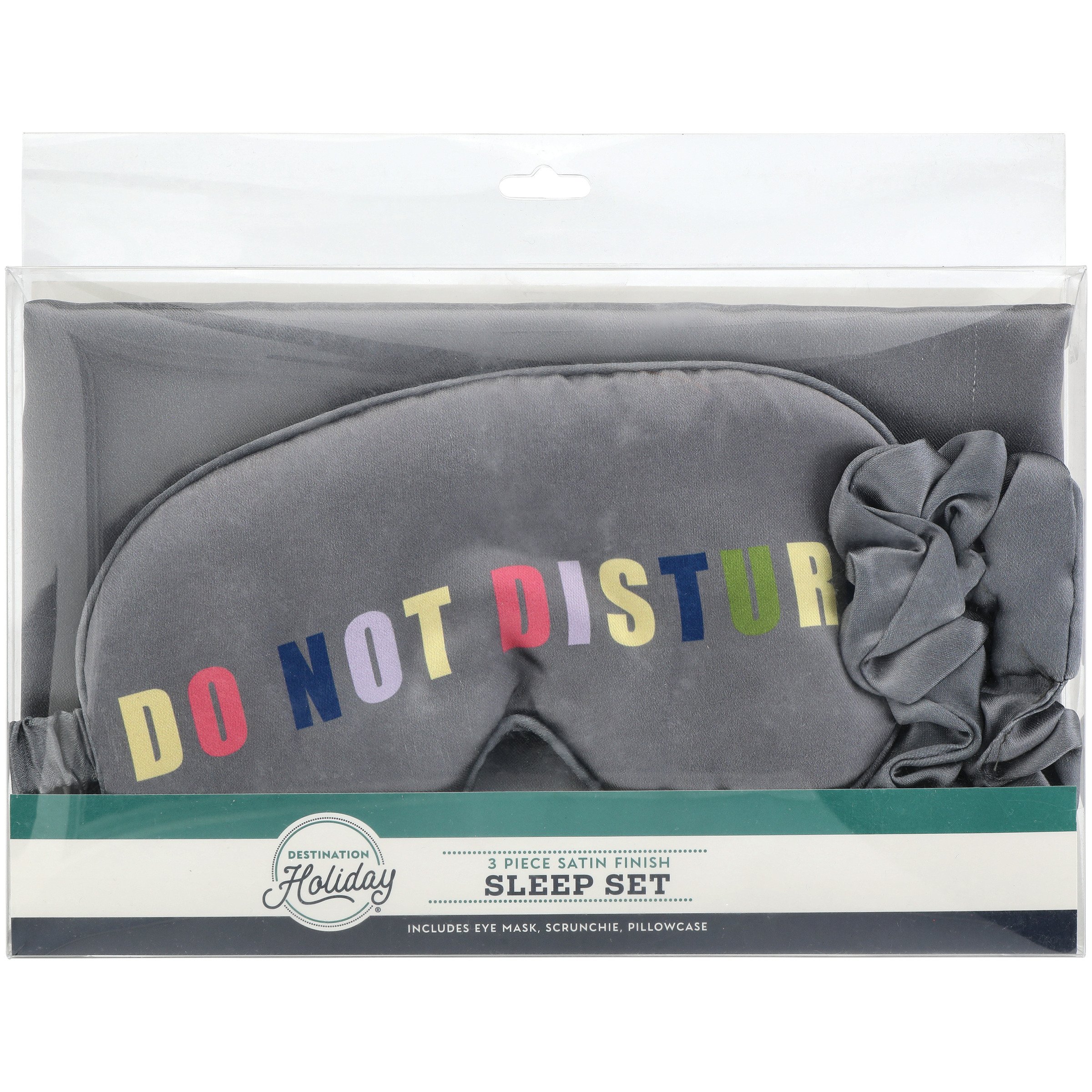Destination Holiday Do Not Disturb Satin Sleep Set - Shop Home needs at ...