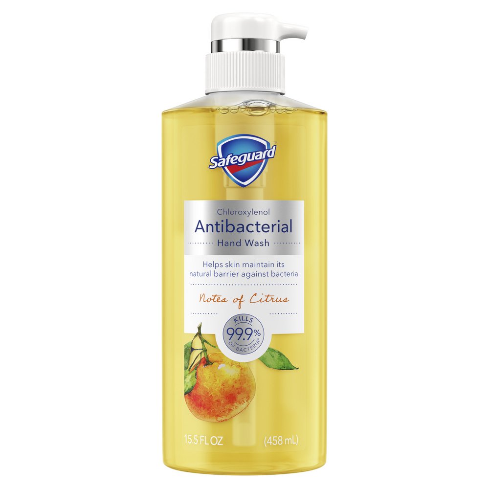 Safeguard Antibacterial Hand Soap - Notes Of Citrus - Shop Hand & bar ...