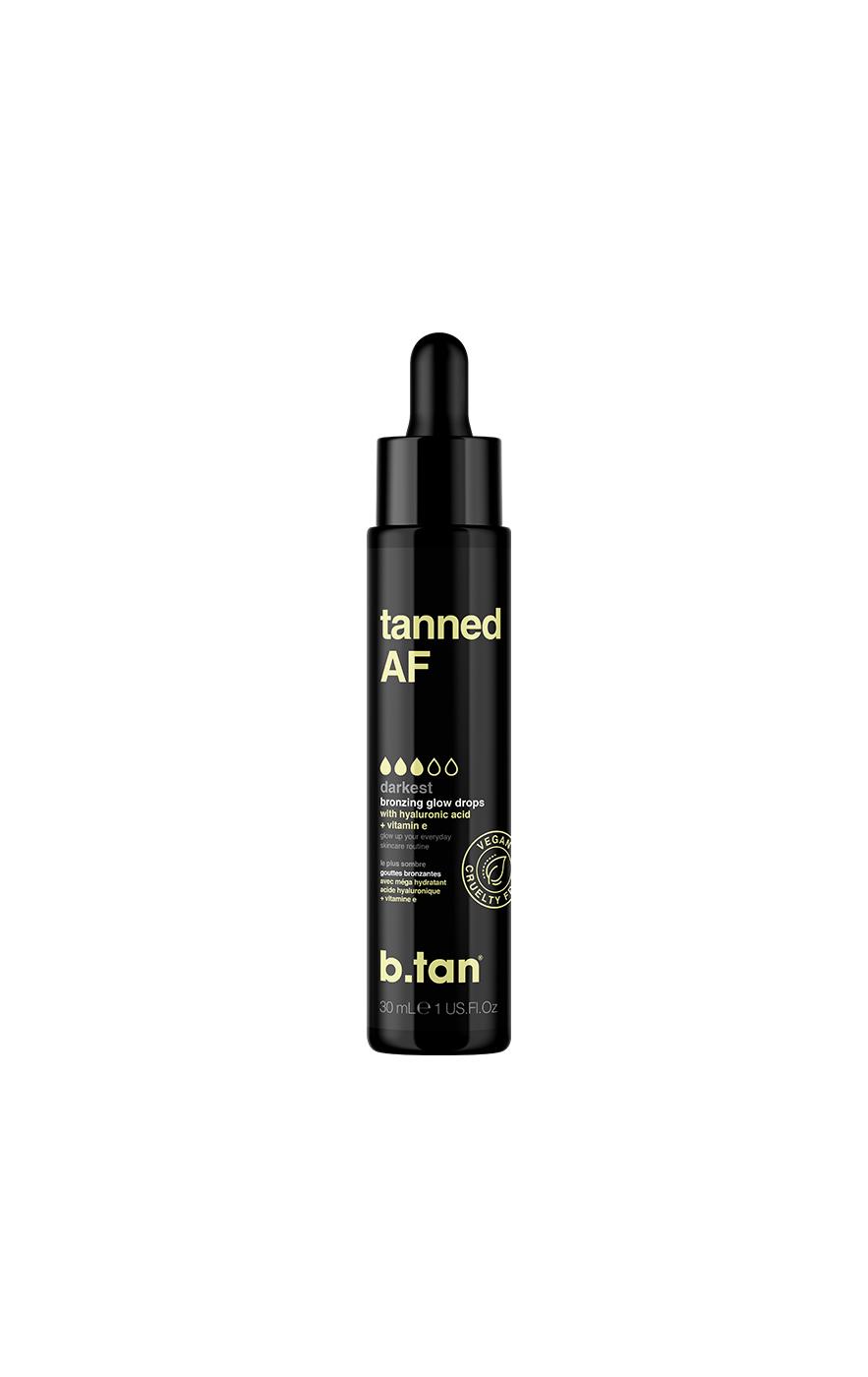 b.tan Tanned AF Darkest Bronzing Glow Drops - Shop Sunscreen & self ...