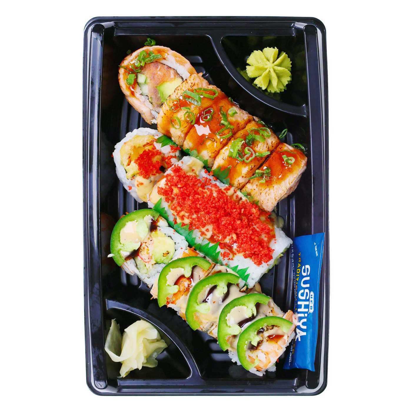 H-E-B Sushiya North Texas Sushi Roll Combo Pack - Shop Sushi at H-E-B