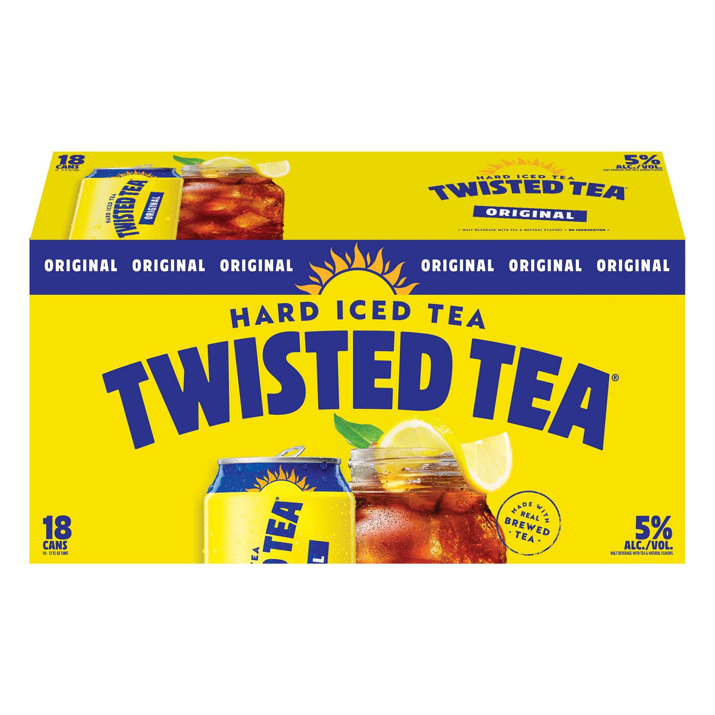 Twisted Tea Hard Iced Tea 18 pk Cans - Shop Malt beverages & coolers at ...