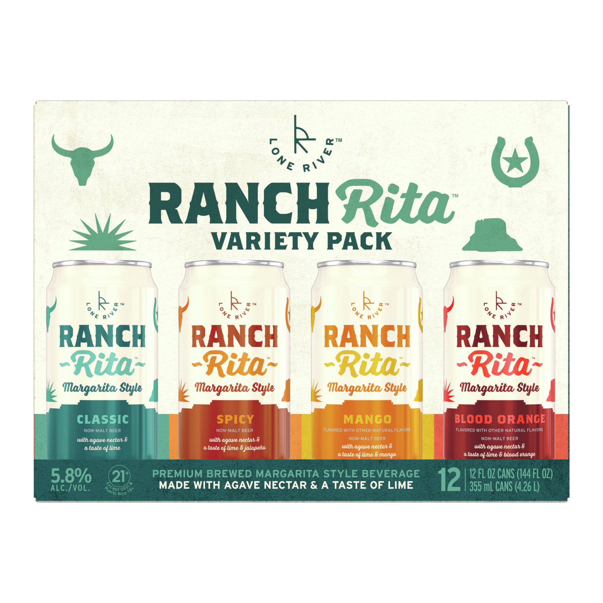 Lone River Ranch Rita - Shop Malt beverages & coolers at H-E-B