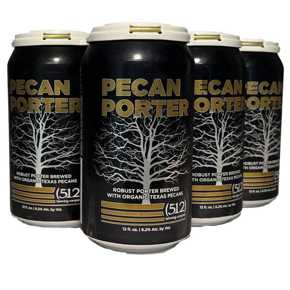 512 Brewing Pecan Porter Craft Beer 6 pk Cans - Shop Beer at H-E-B
