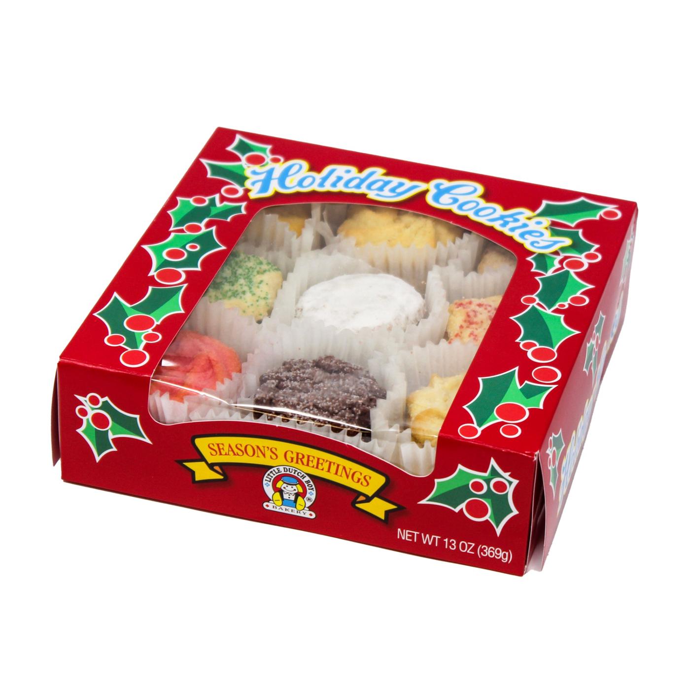 Little Dutch Boy Bakery Assorted Holiday Cookies - Shop Cookies at H-E-B