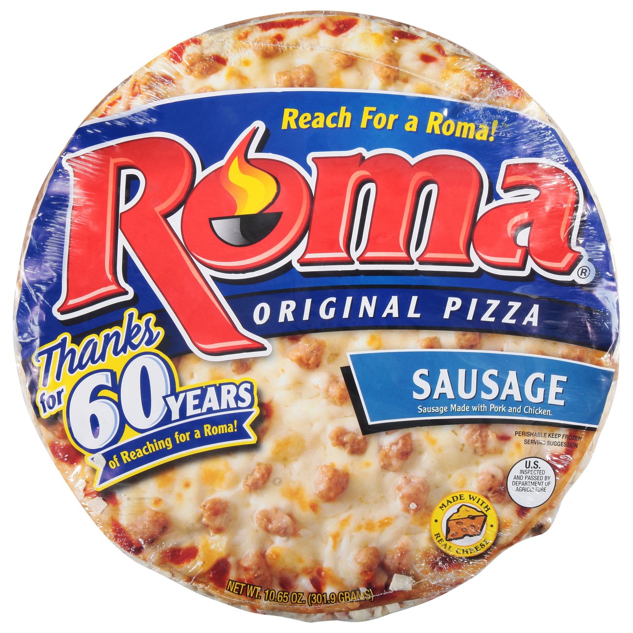 Roma Frozen Pizza - Sausage - Shop Pizza at H-E-B