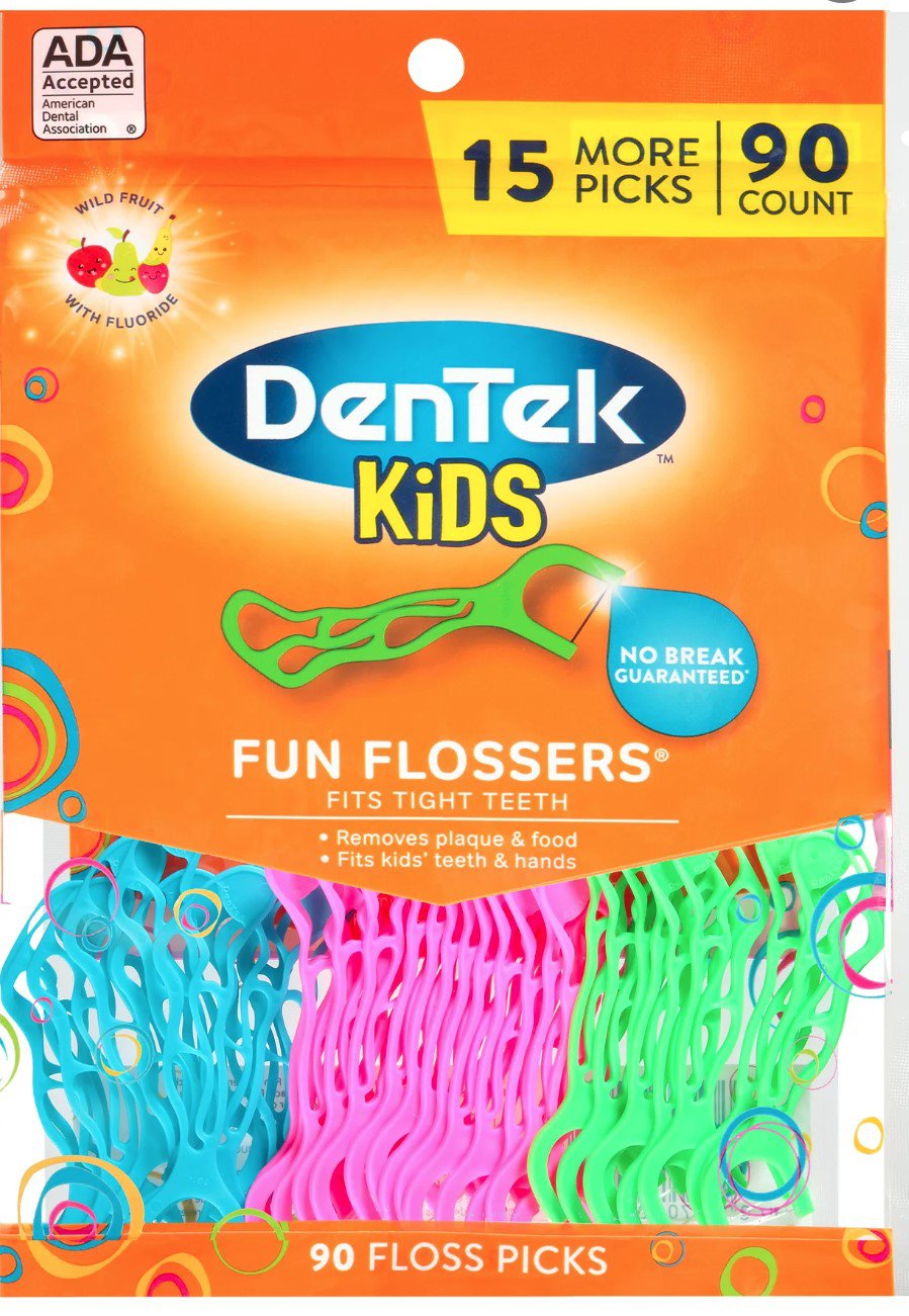 DenTek Kid's Fun Flossers Floss Pick - Shop Floss at H-E-B