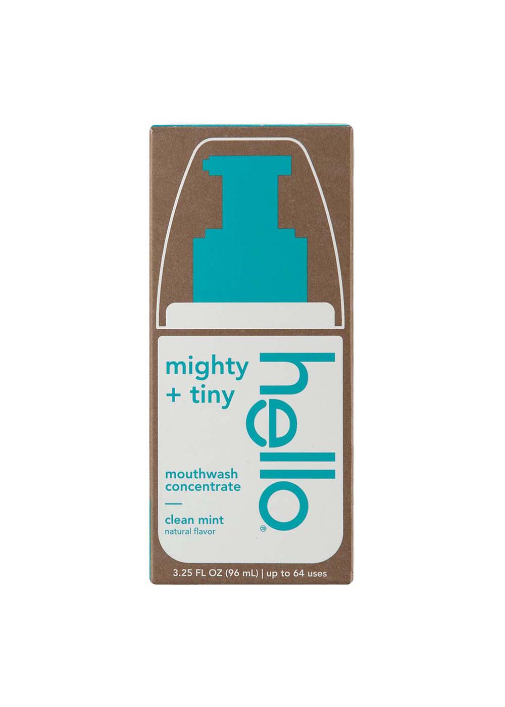 Hello Mighty & Tiny Mouthwash Concentrate Clean Mint - Shop Mouthwash ...