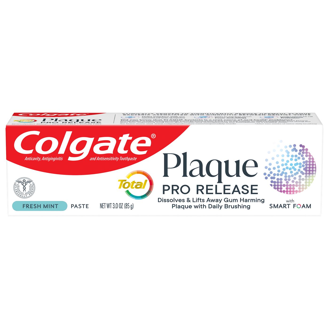 Colgate Total Plaque Pro Release Toothpaste - Fresh Mint - Shop ...