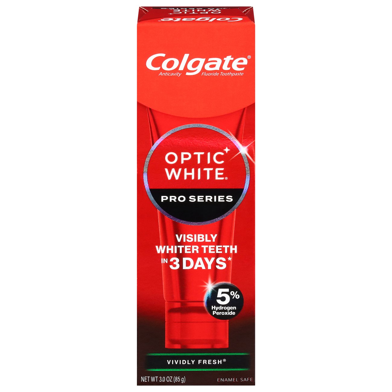 Colgate Optic White Pro Series Anticavity Toothpaste - Vividly Fresh ...