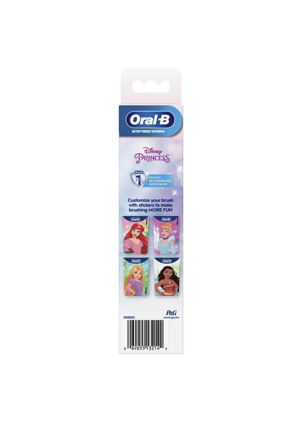 Oral-B Kid's Battery Toothbrush featuring Disney's Princesses - Soft ...