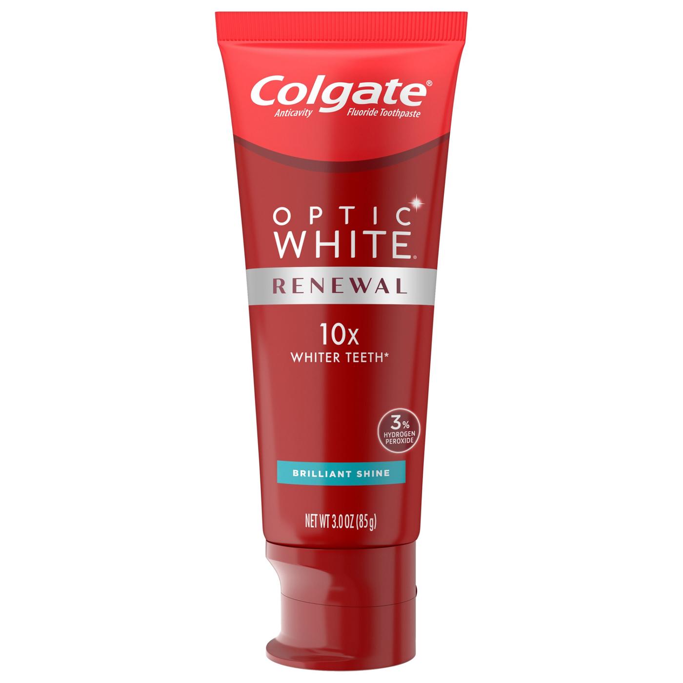 Colgate Optic White Renewal Anticavity Toothpaste - Brilliant Shine ...