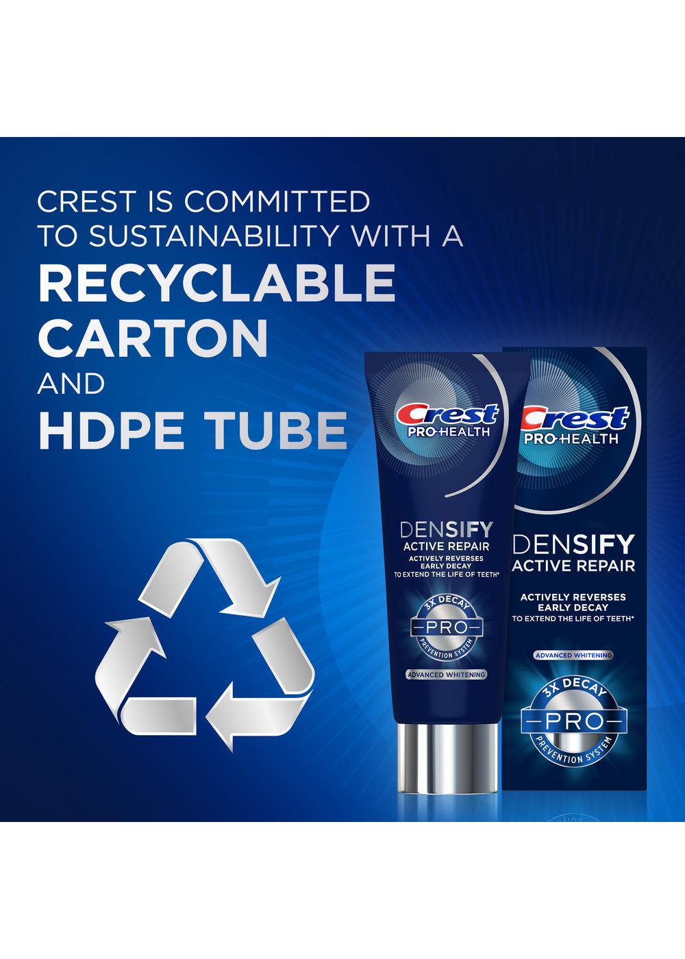 Crest Pro-Health Densify Active Repair Toothpaste - Advanced Whitening ...