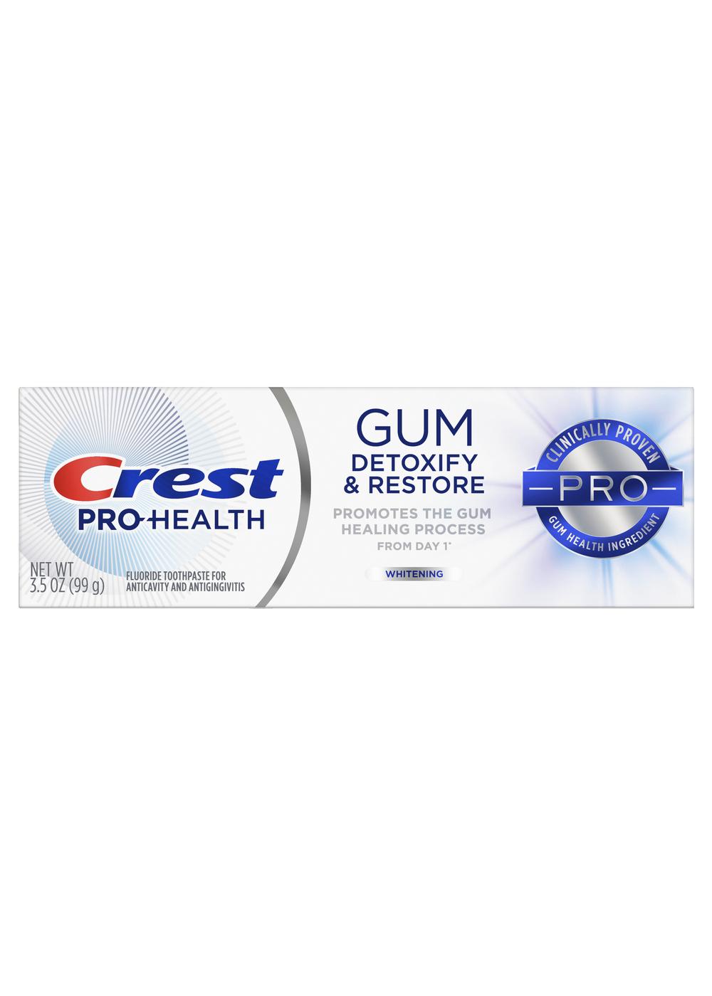 Crest Pro-Health Gum Detoxify & Restore Toothpaste - Whitening - Shop ...