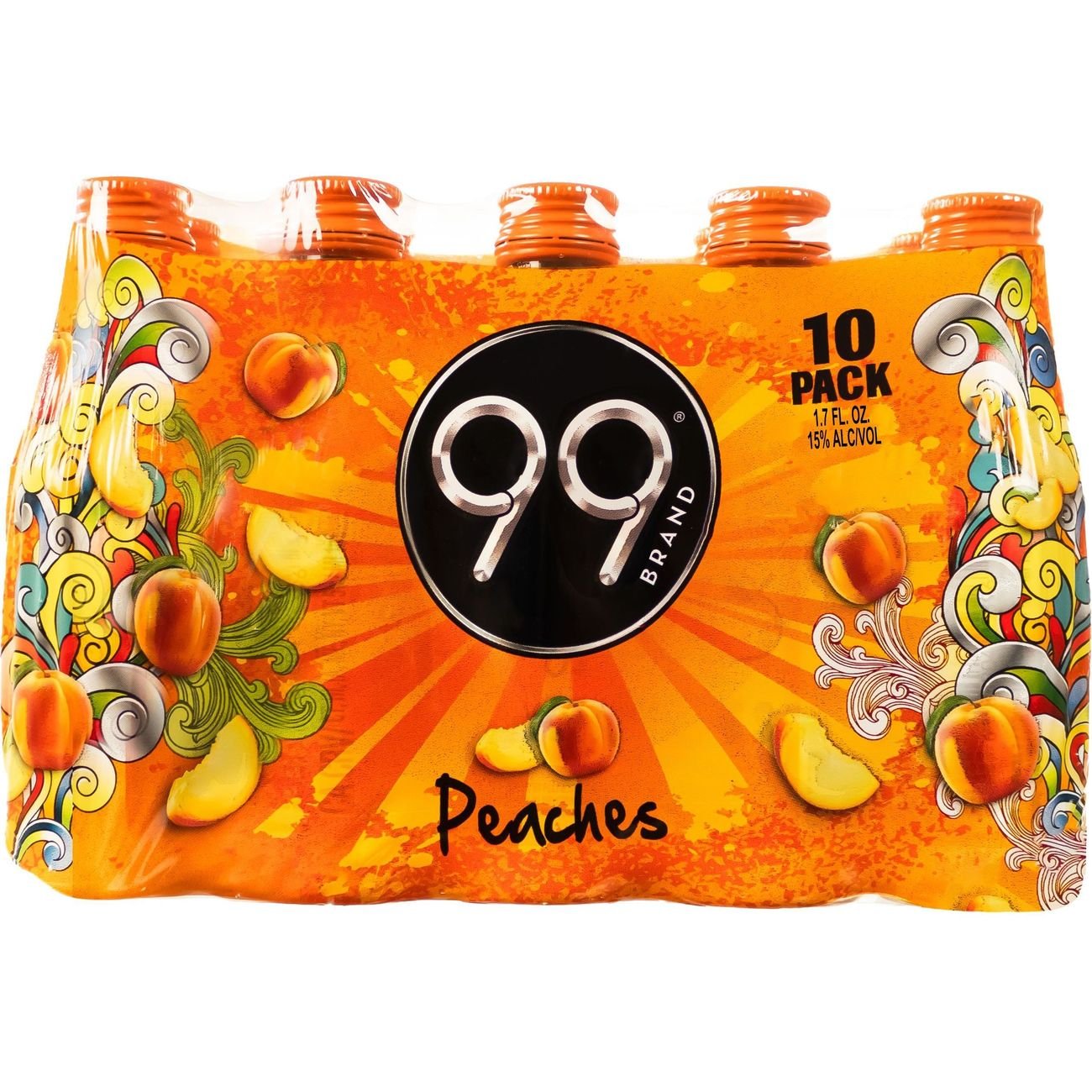 99 Brand Peach Hard Beverage 10 pk Bottles - Shop Malt beverages ...