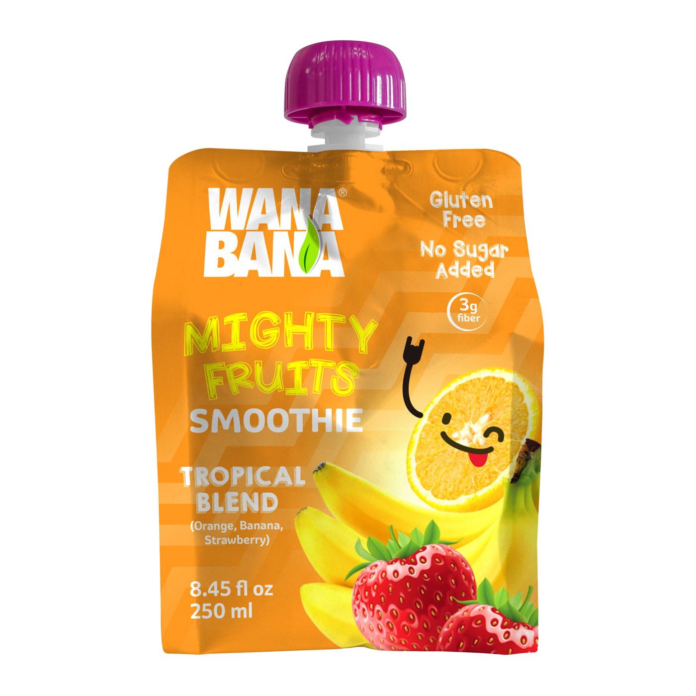 WanaBana Tropical Blend Mighty Fruits Smoothie - Shop Juice at H-E-B