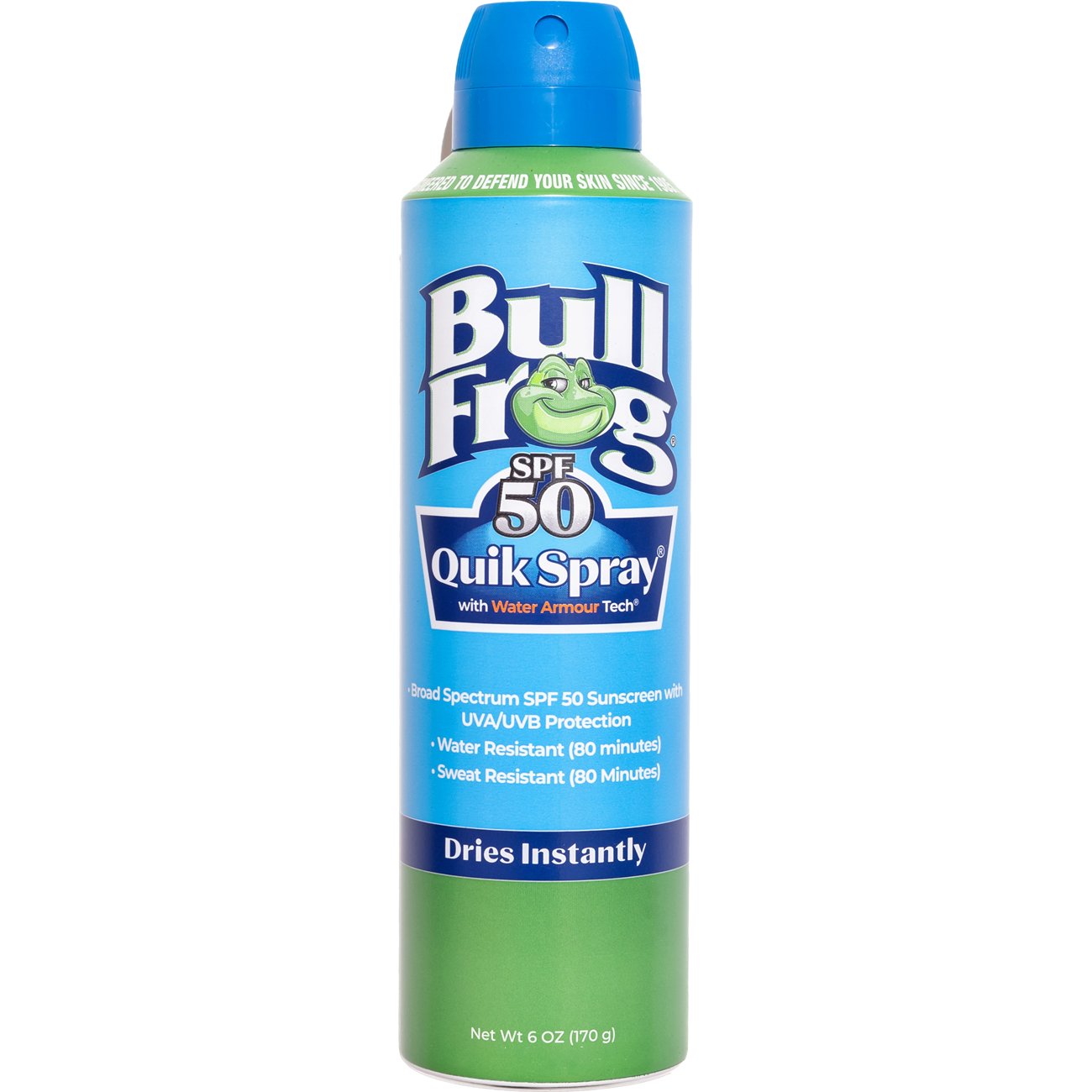 Bullfrog Quik Spray Sunscreen SPF 50 - Shop Sunscreen & self tanners at ...