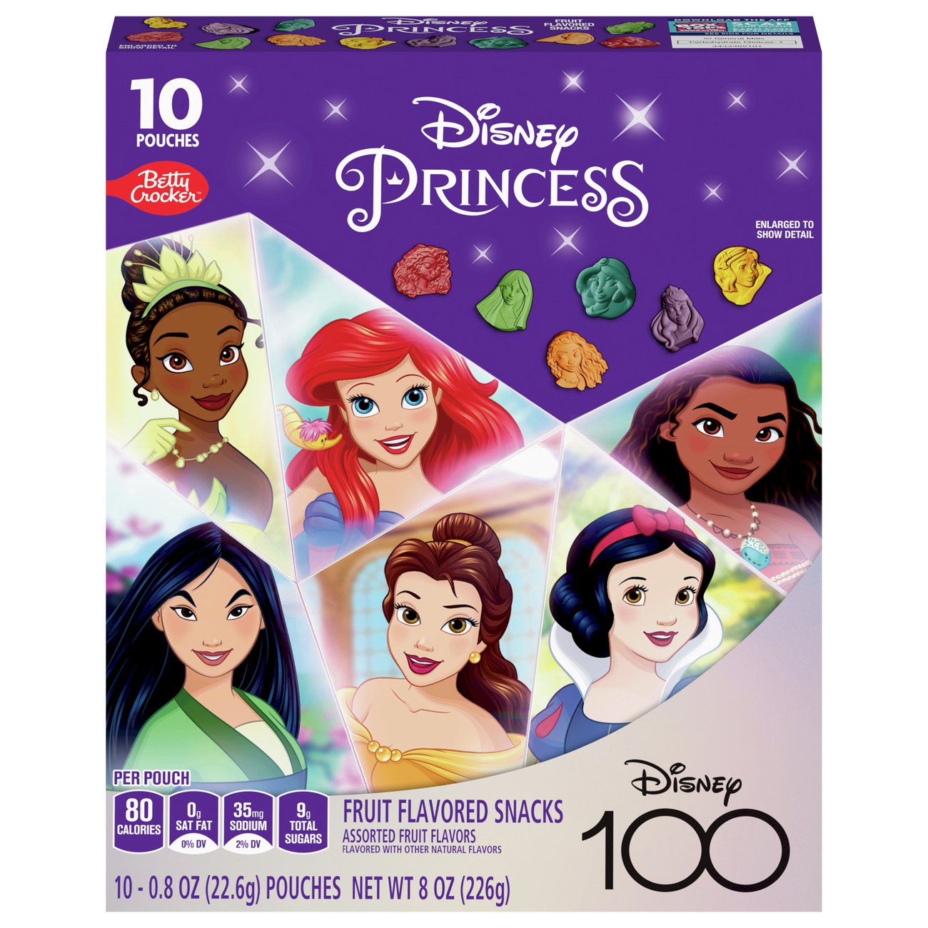 Betty Crocker Disney Princess Fruit Flavored Snacks - Shop Fruit snacks ...