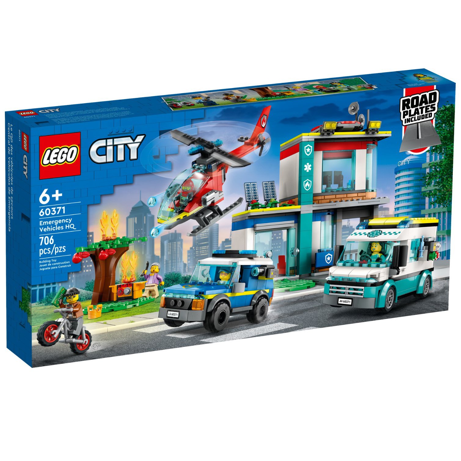 LEGO City Emergency Vehicles HQ Set - Shop Lego & building blocks at H-E-B