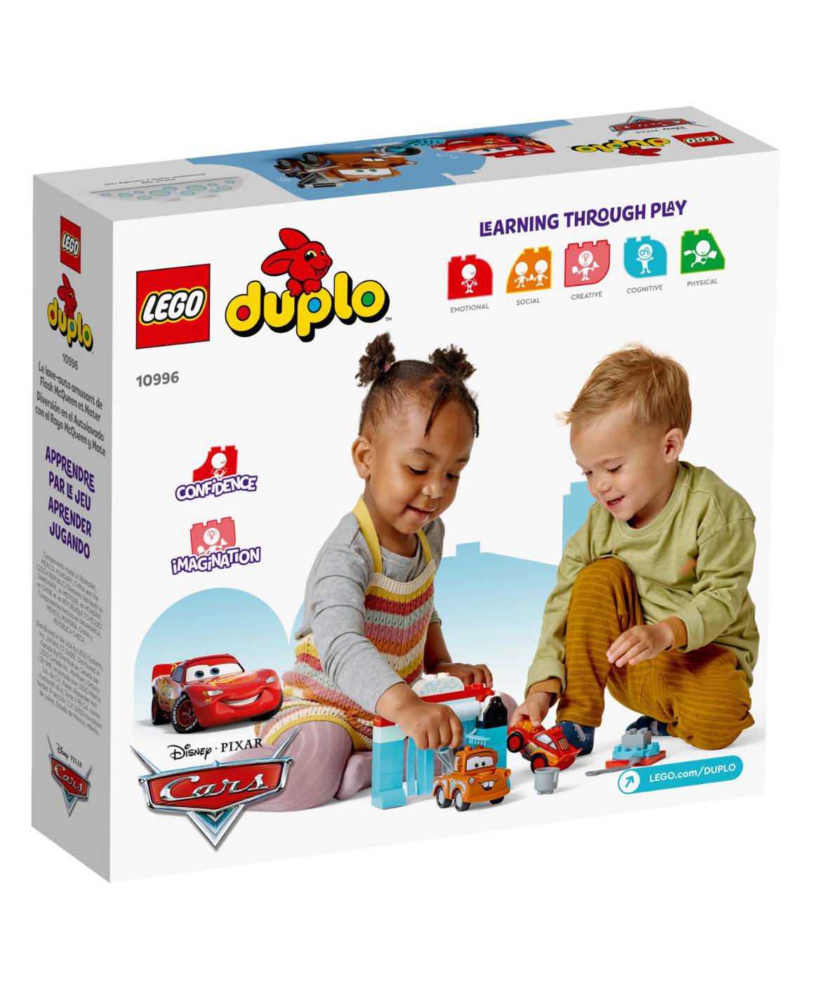 Lego Duplo Disney Pixar Cars Lighting Mcqueen And Maters Car Wash Fun