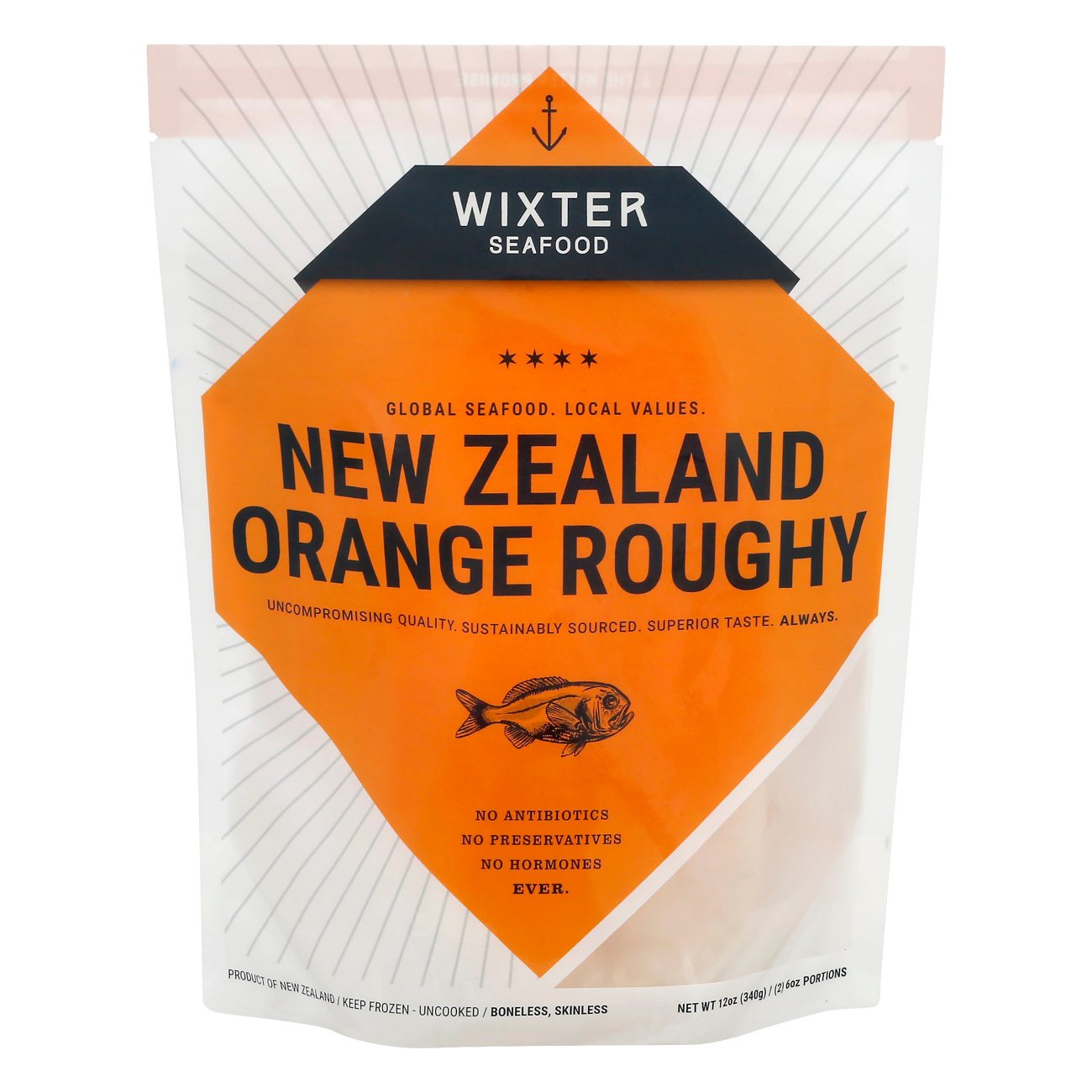 Wixter Seafood New Zealand Orange Roughy, 12 oz | Central Market ...