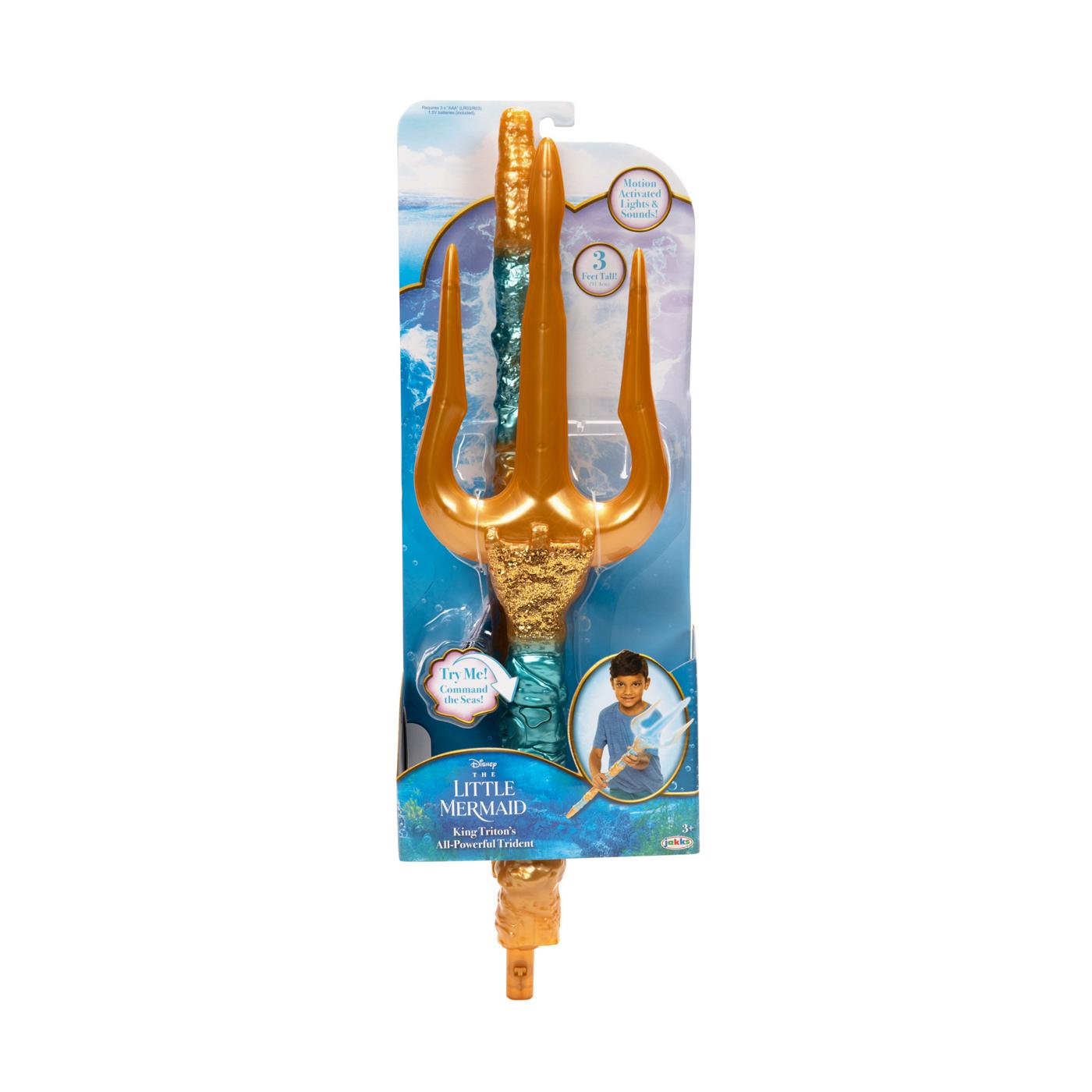 Jakks Disney's The Little Mermaid King Trident's All-Powerful Trident ...