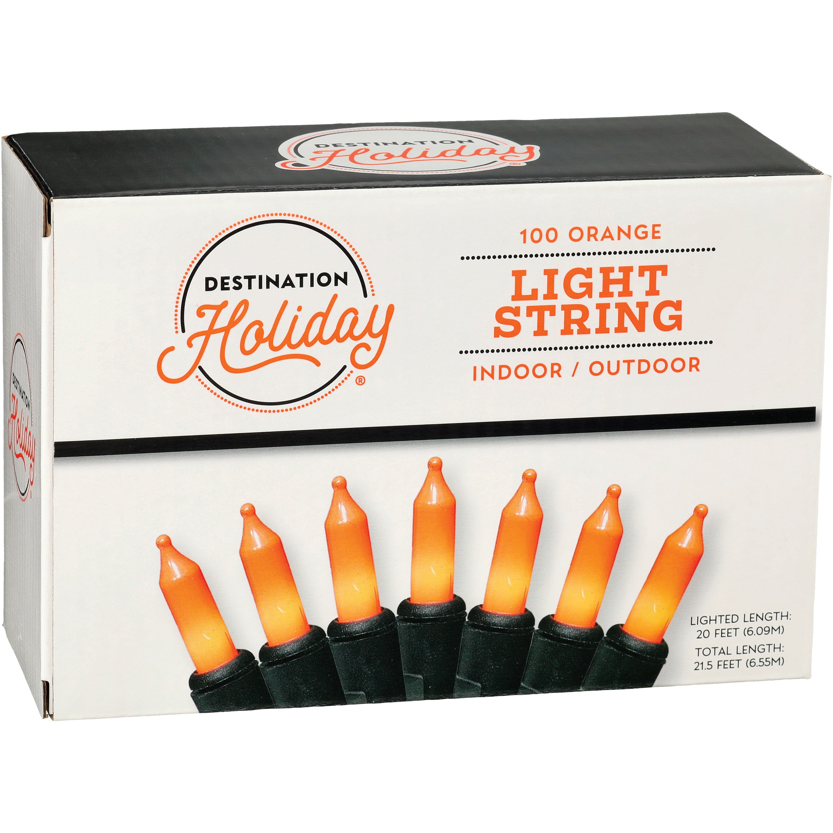 Destination Holiday Halloween String Lights - Orange - Shop Seasonal ...