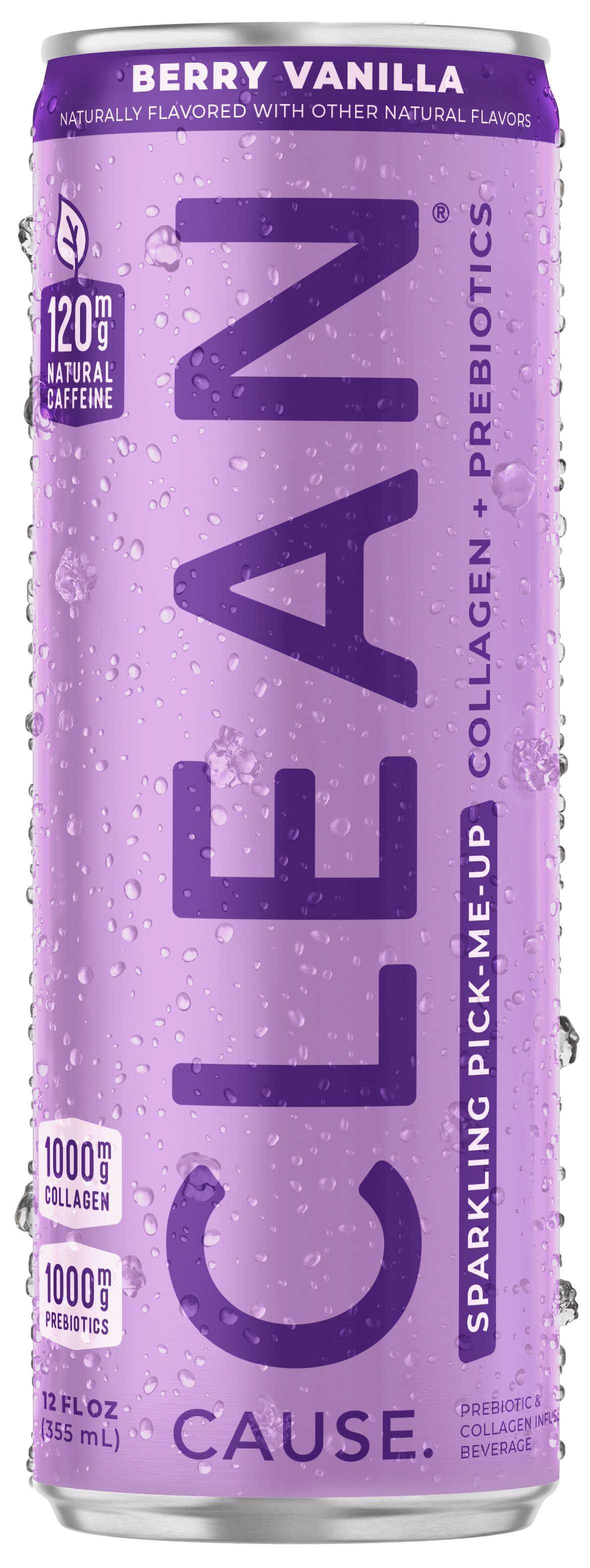 CLEAN Cause Collagen Energy Drink - Berry Vanilla - Shop Diet & fitness ...