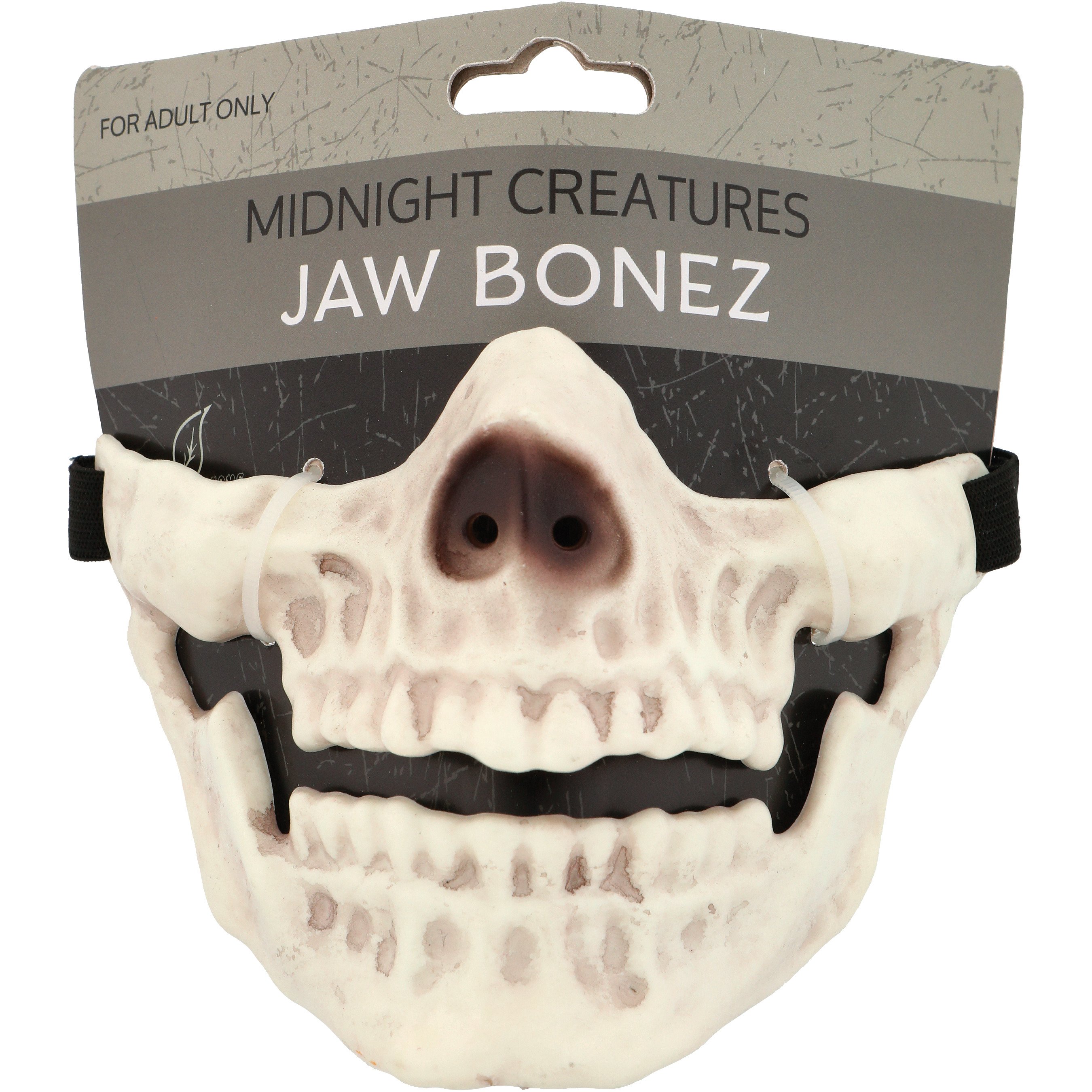Seasons Midnight Creatures Jaw Bonez Halloween Costume Mask - Shop ...