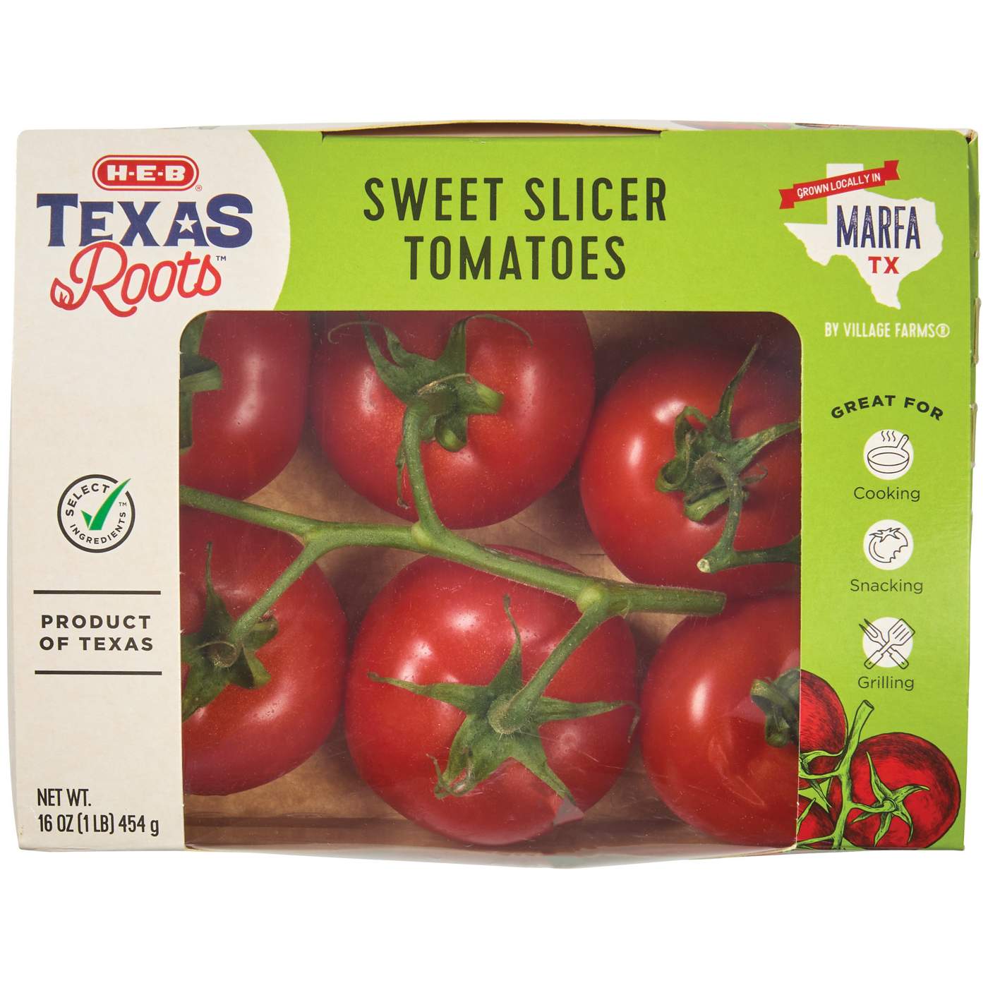 H-E-B Texas Roots Fresh Sweet Slicer Tomatoes - Shop Tomatoes at H-E-B