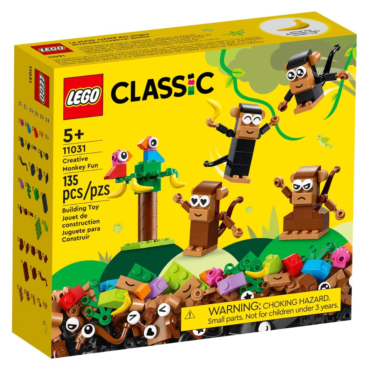 LEGO Classic Creative Monkey Fun Set - Shop Lego & building blocks at H-E-B