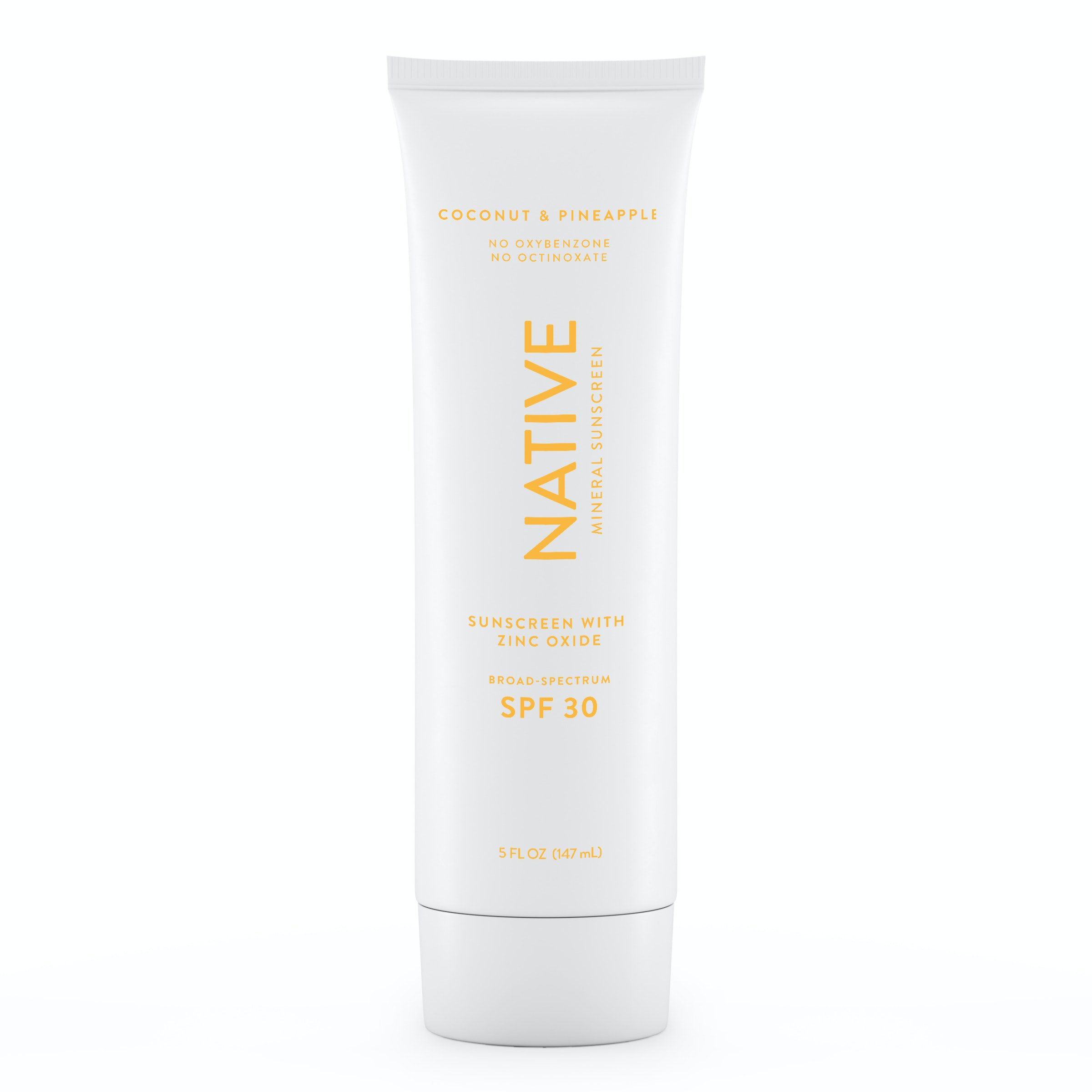 Native SPF 30 Mineral Sunscreen - Coconut & Pineapple - Shop Sunscreen ...