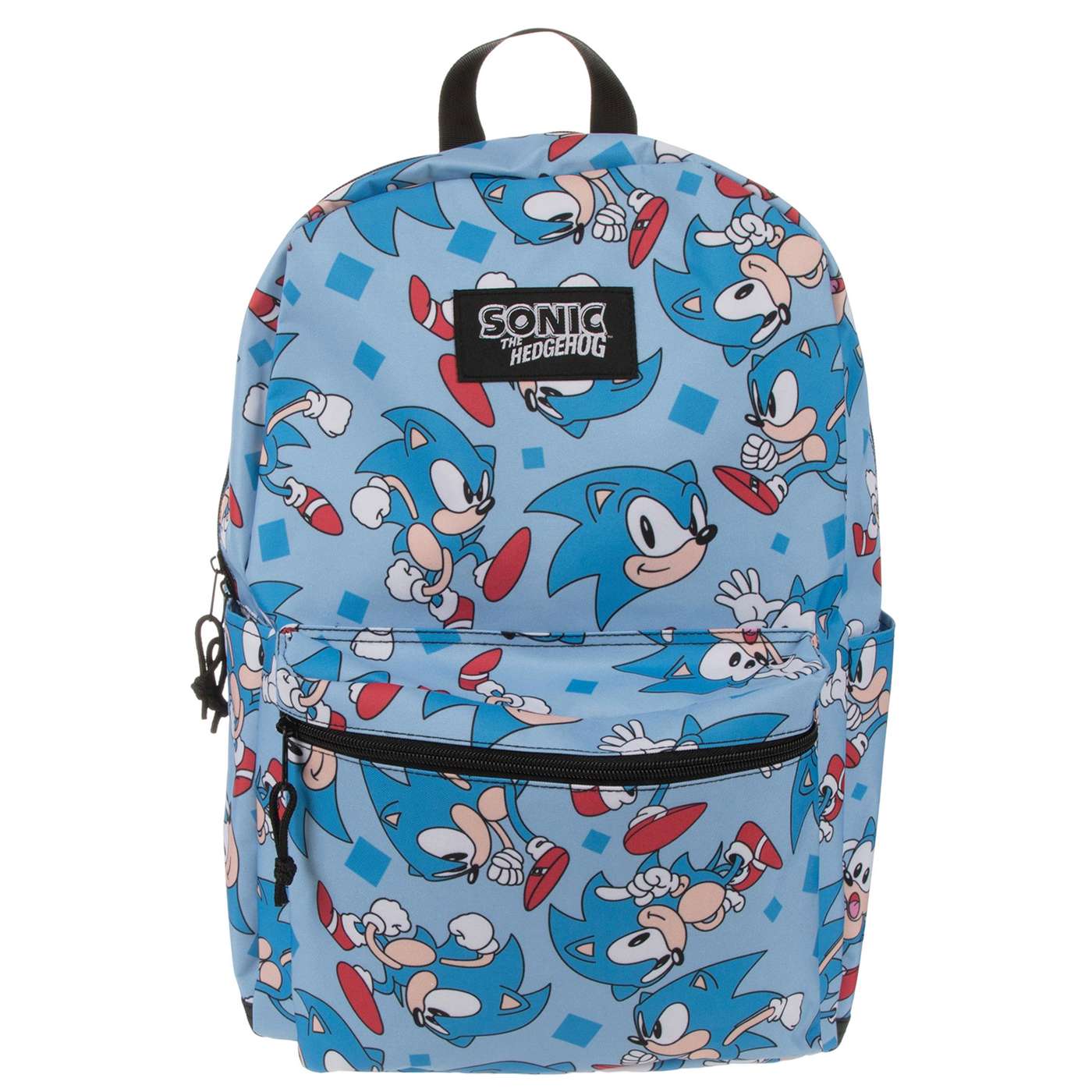 Bioworld Sonic The Hedgehog All Over Print Backpack - Shop Backpacks at ...