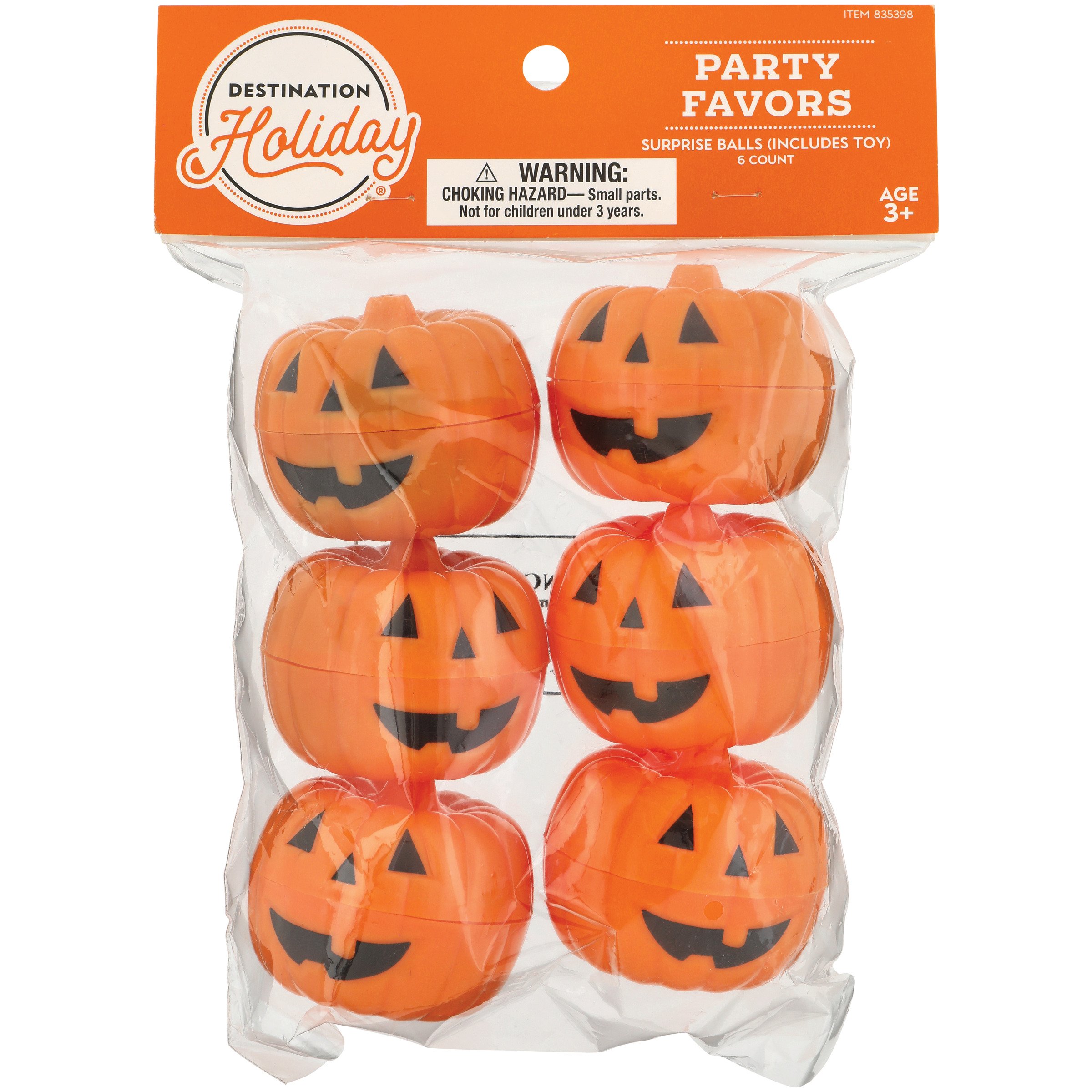 Destination Holiday Pumpkin Surprise Balls with Toy - Shop Seasonal ...
