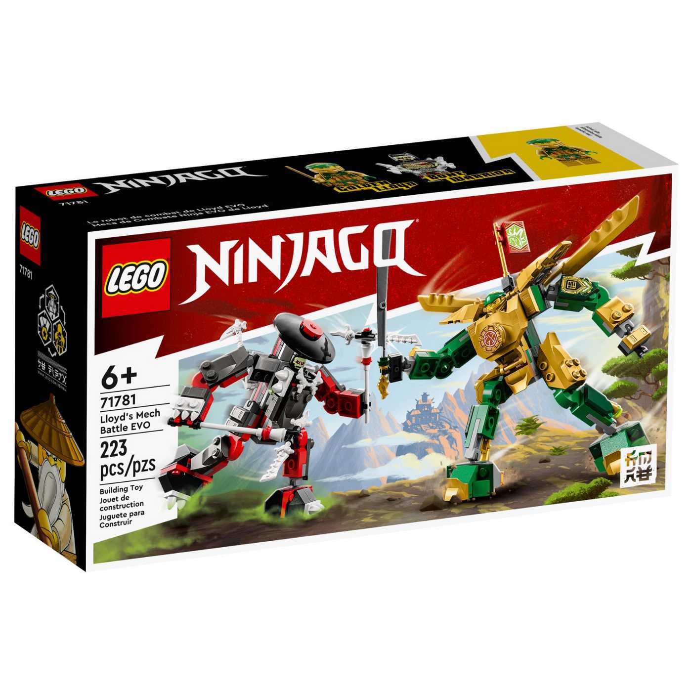 LEGO Ninjago Lloyd's Mech Battle EVO Set - Shop Lego & building blocks ...