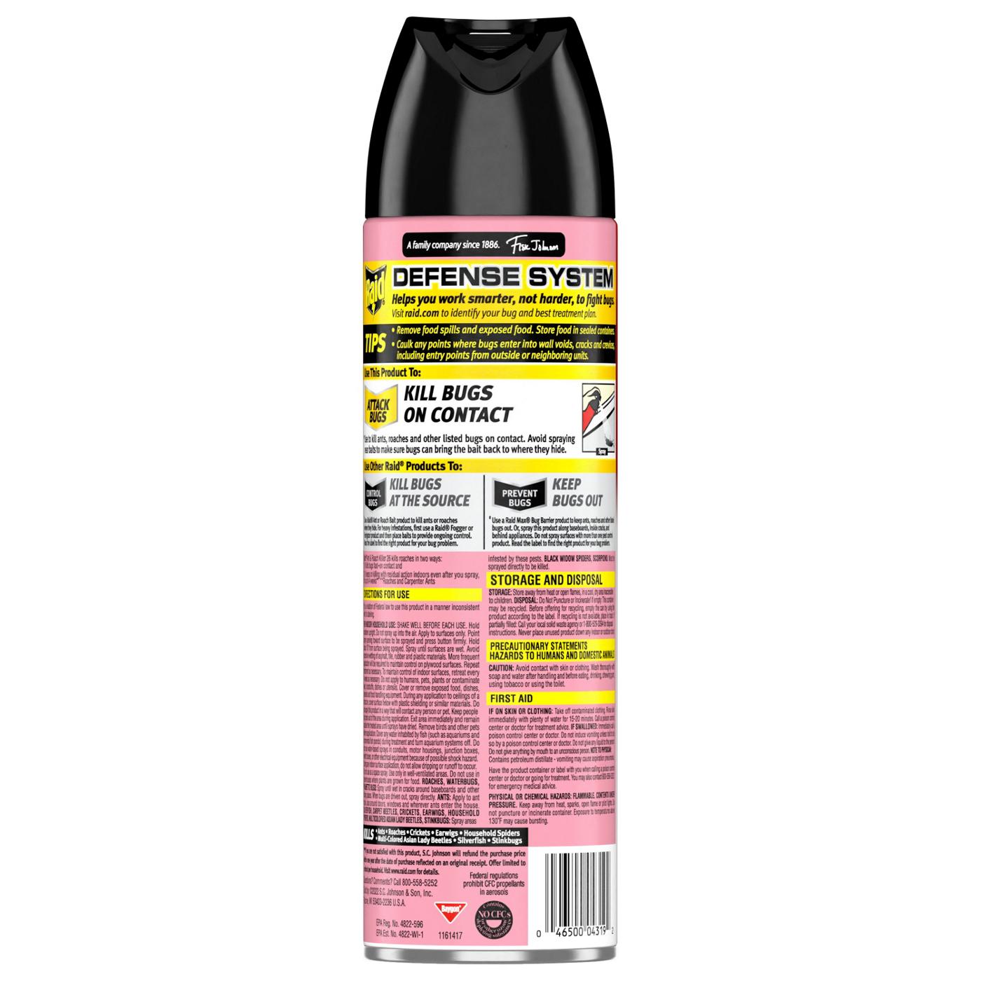 Raid Water-Based Ant & Roach Indoor Bug Spray - Shop Insect killers at ...