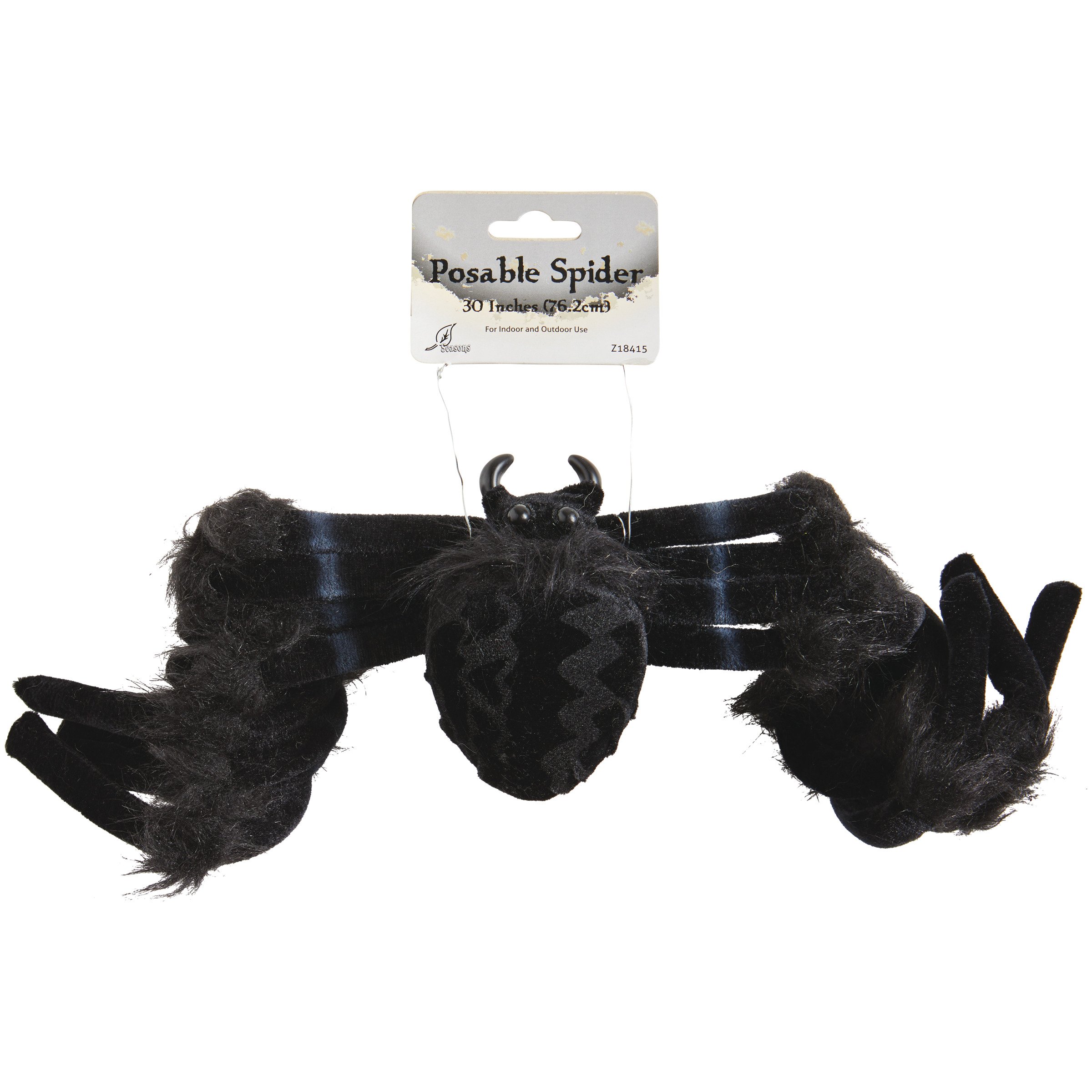 Seasons Posable Halloween Spider - Black - Shop Seasonal decor at H-E-B
