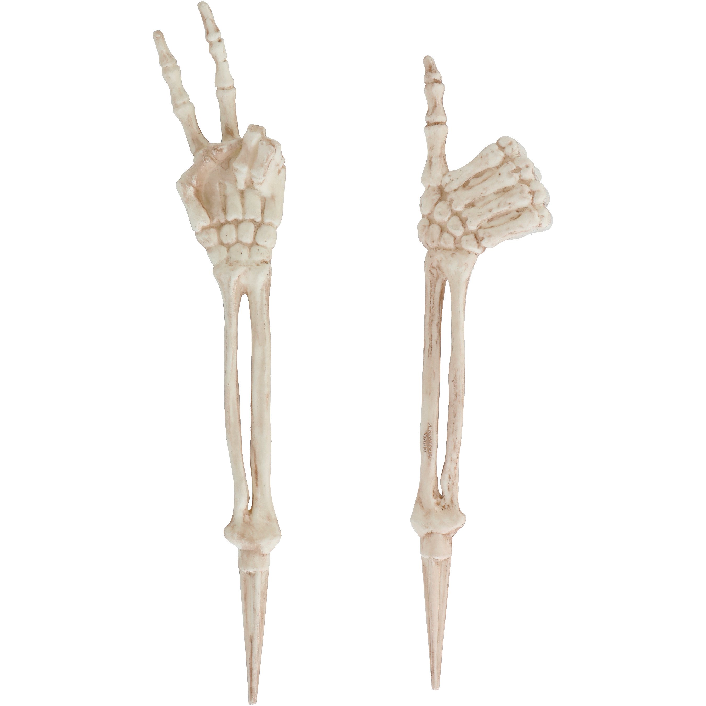 Destination Holiday Halloween Skeleton Hand Yard Stakes - Shop Seasonal ...