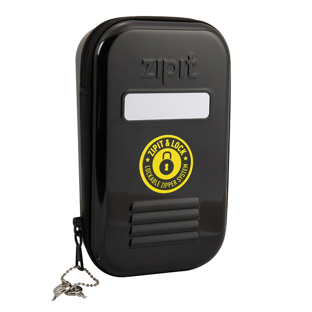 zipit & Lock Tin Pencil Case - Black - Shop Pencil cases at H-E-B