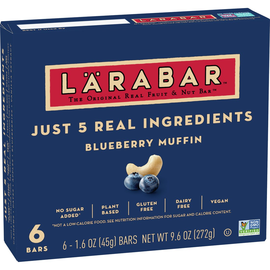 LÄRABAR Fruit & Nut Snack Bars - Blueberry Muffin - Shop Granola ...
