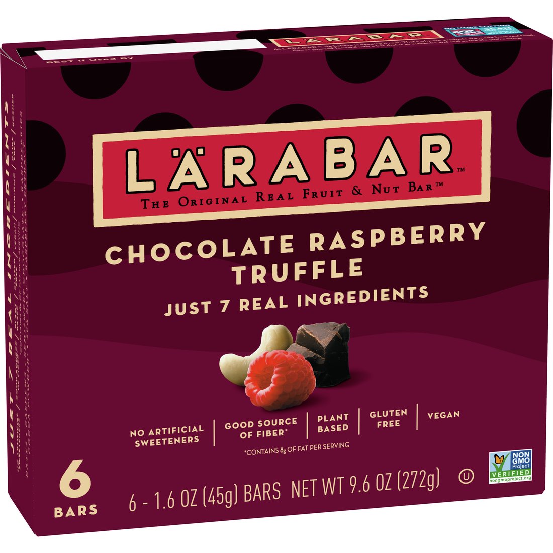 LÄRABAR Fruit & Nut Snack Bars - Chocolate Raspberry Truffle - Shop ...