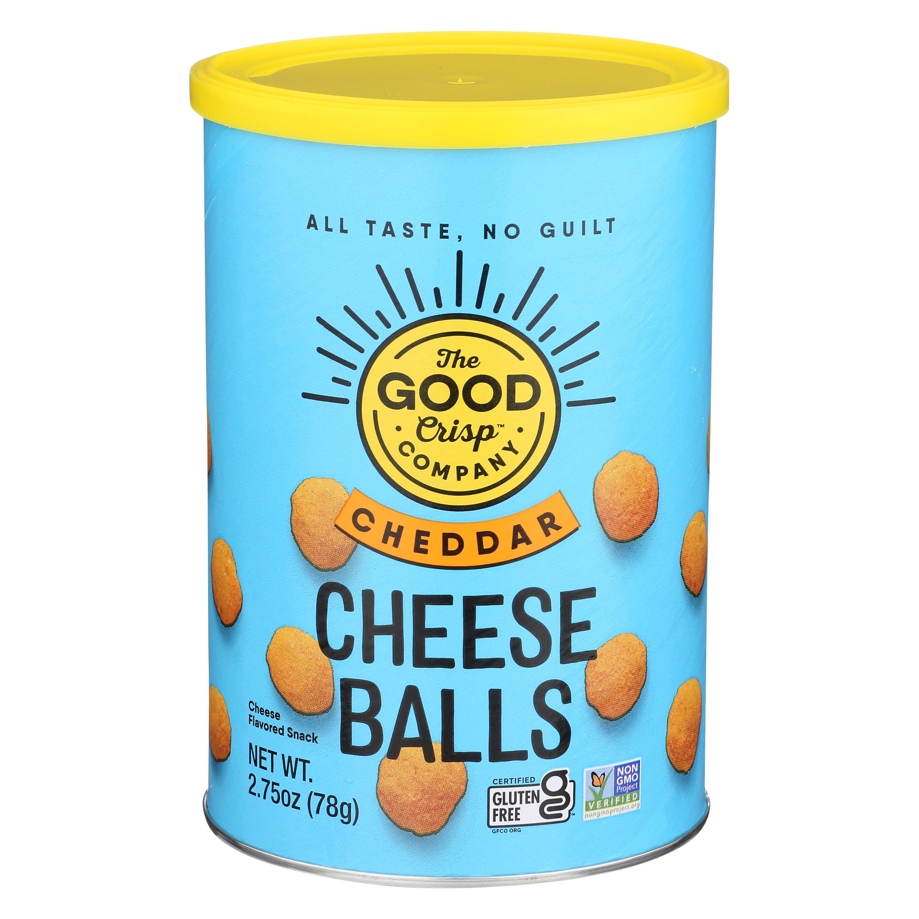 The Good Crisp Company Cheese Balls - Cheddar - Shop Chips at H-E-B