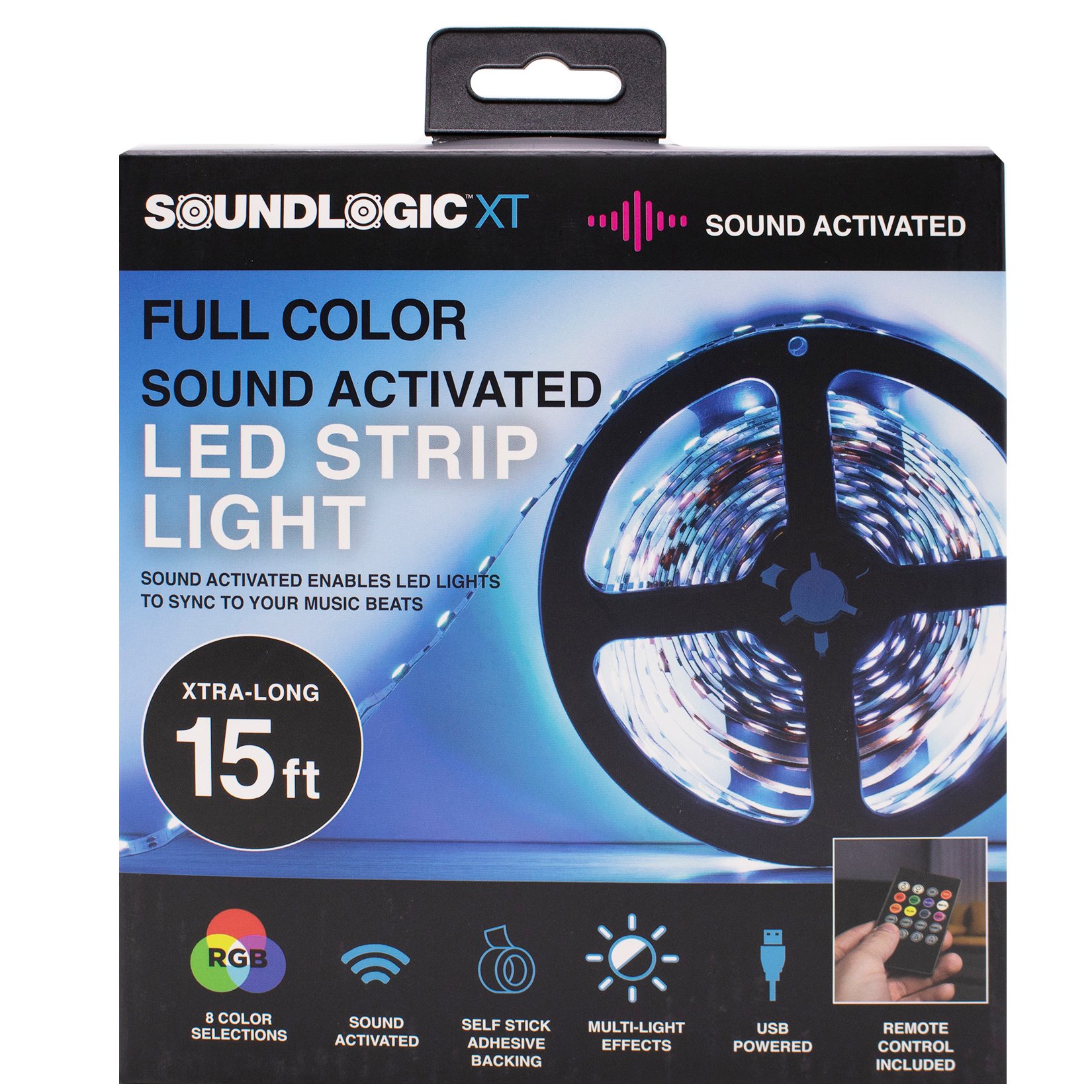 Sound Logic XT Sound Activated LED Strip Light - Shop Light bulbs at H-E-B