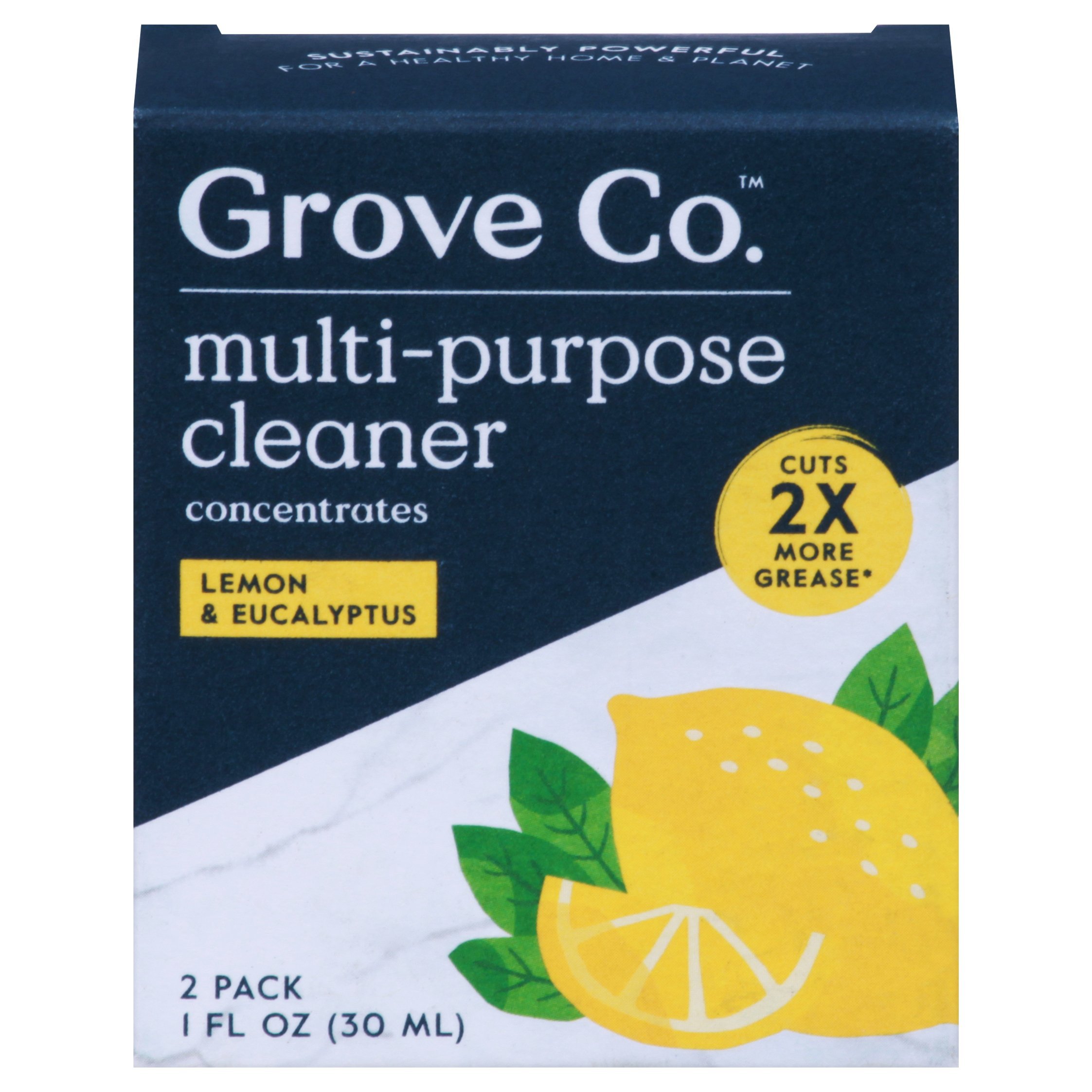 Grove Co. Multi-Purpose Cleaner Concentrate - Lemon Eucalyptus - Shop ...