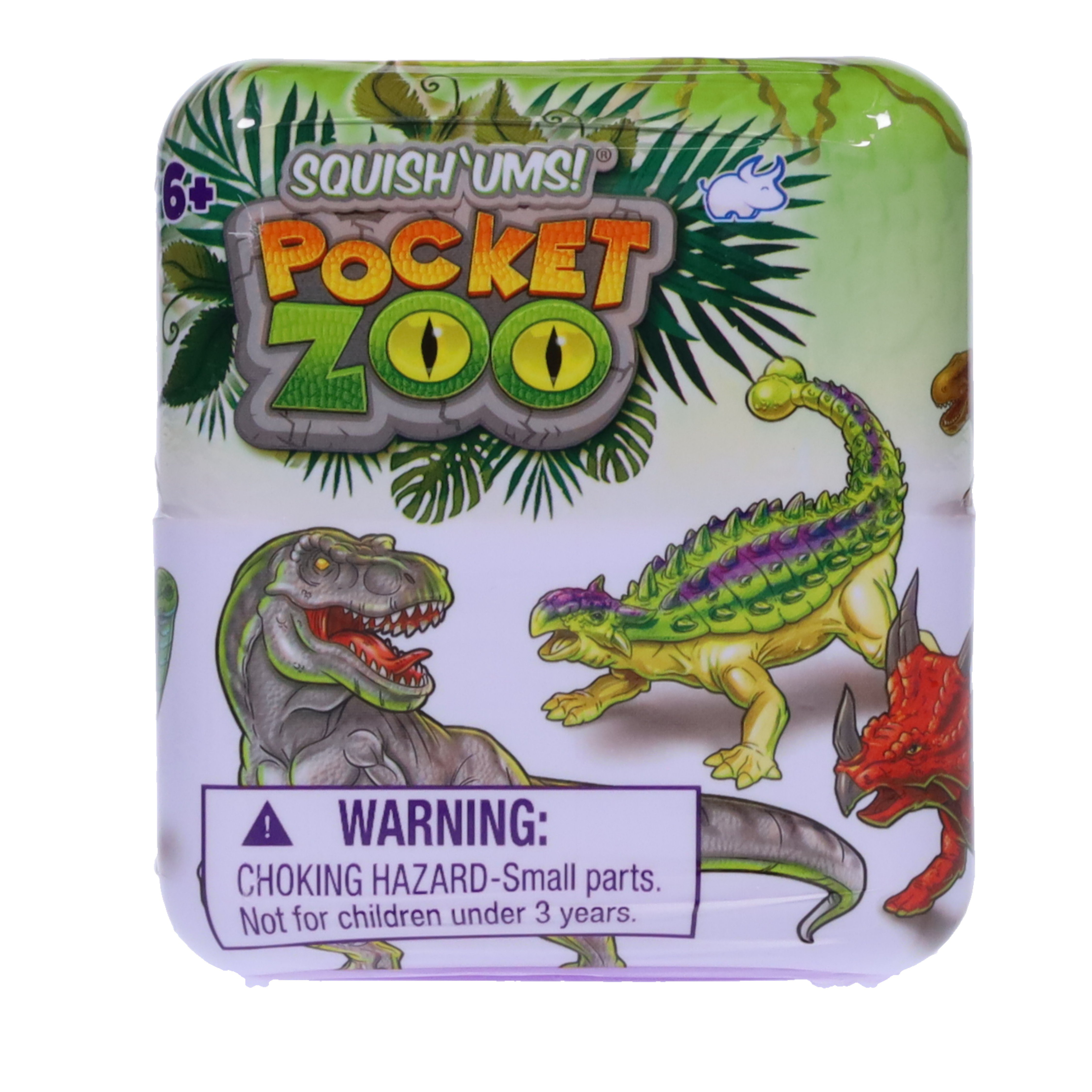 Bulls i Toy Pocket Zoo Dino Squish'Ums - Shop Action figures & dolls at H-E-B